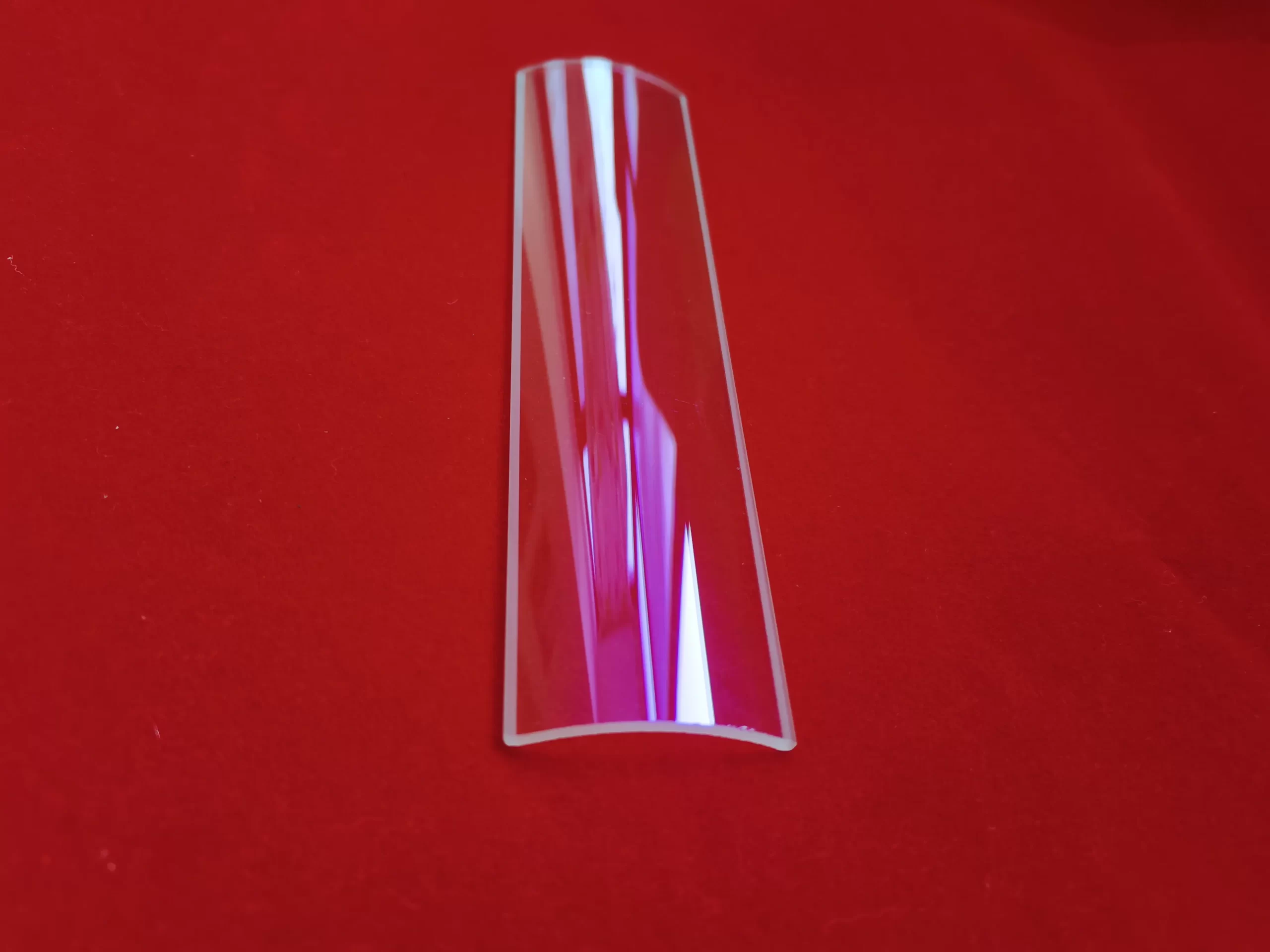 Dichroic Curved Quartz Replacement Cold Mirror - tech quartz glass